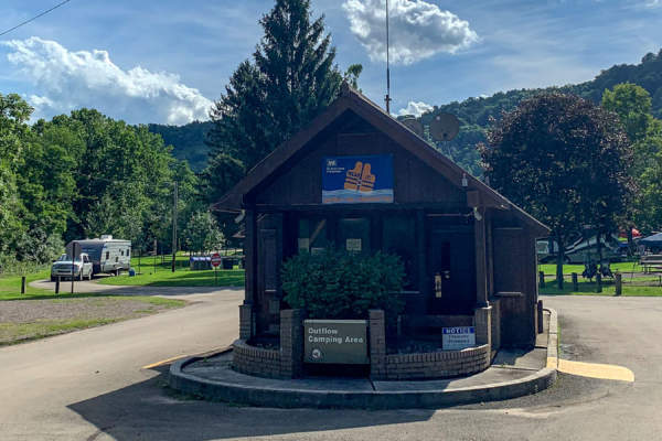 Outflow Campground - Great Allegheny Passage
