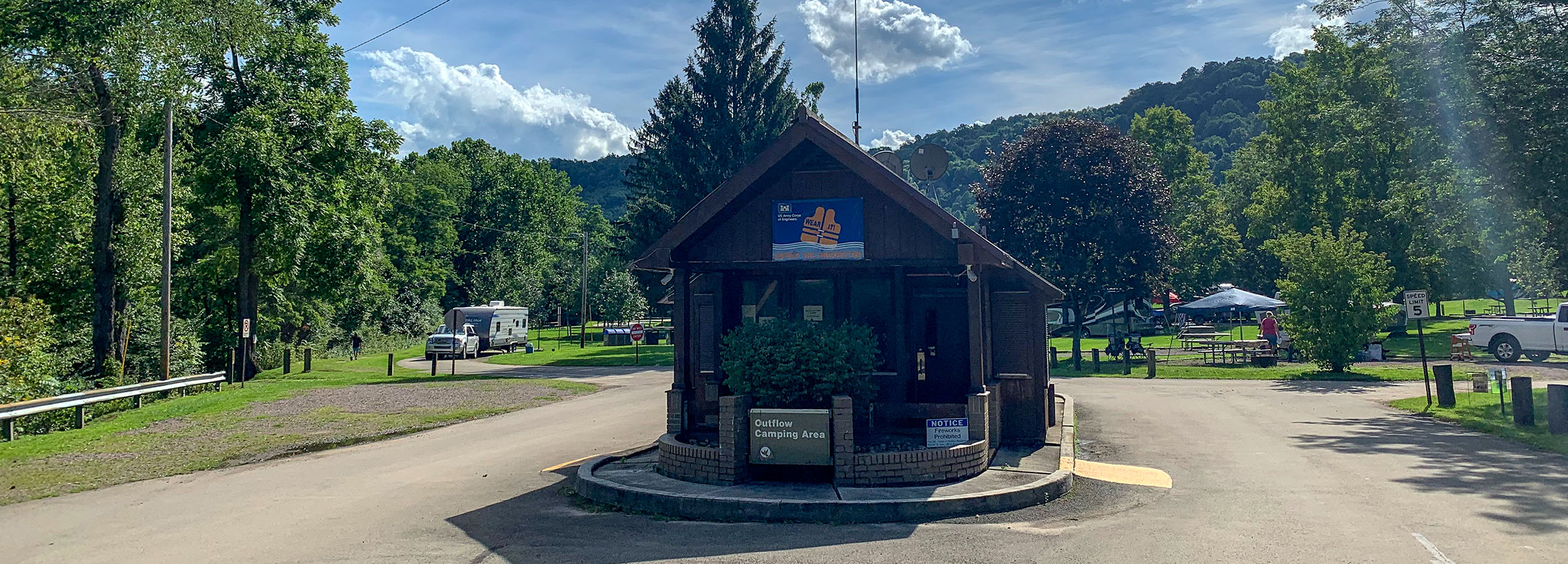 Outflow Campground - Great Allegheny Passage