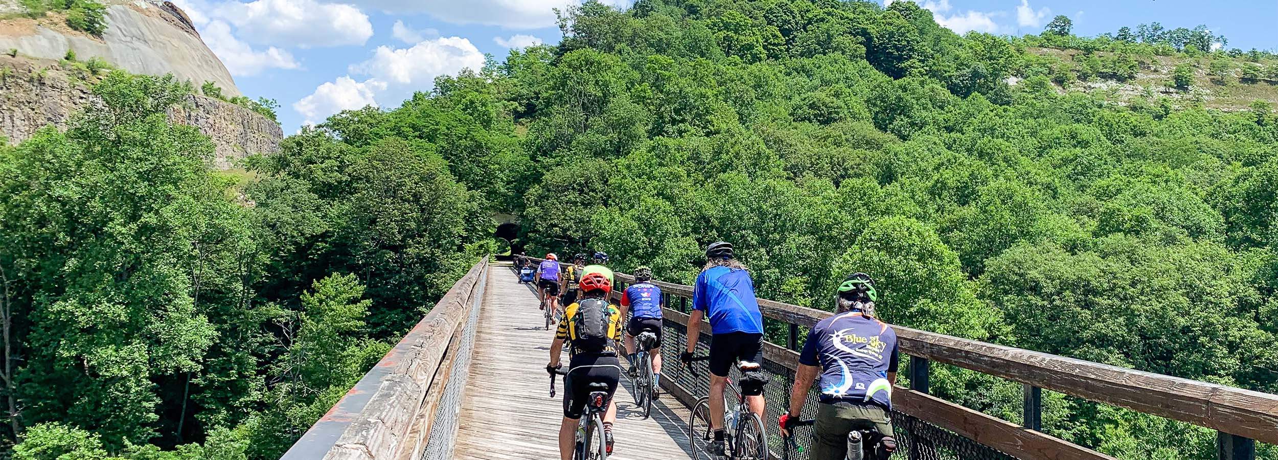 Pinkerton Low and High Bridges - Great Allegheny Passage