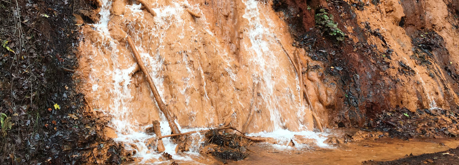 Red Waterfall - Great Allegheny Passage