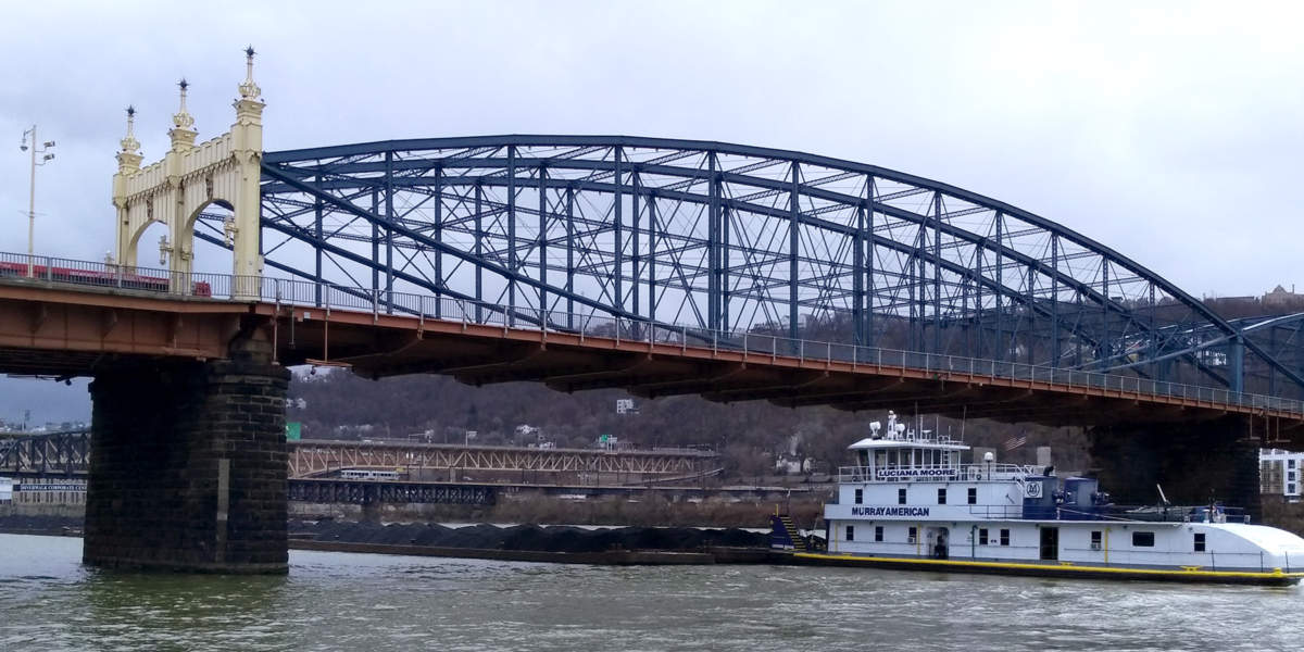 Smithfield Street Bridge - Great Allegheny Passage