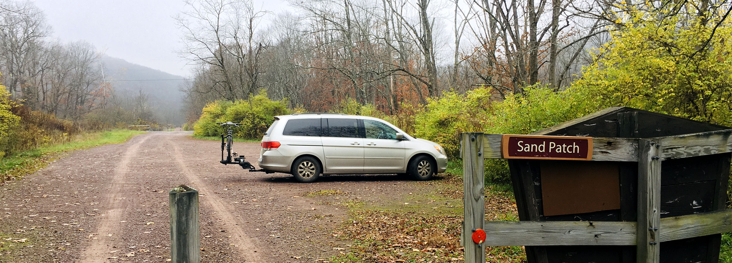 Parking - Sand Patch - Great Allegheny Passage